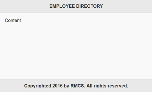 Employee Directory with jQuery Mobile